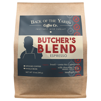 Butcher's Blend Espresso | Back of The Yards Coffee – Back of the Yards ...
